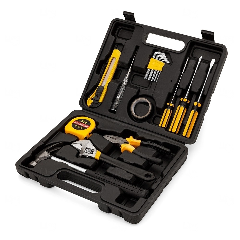 Kit Ferramenta Personalizado 15 Peças | Lira Brindes Kit Ferramenta Personalizado 15 Peças | Lira Brindes