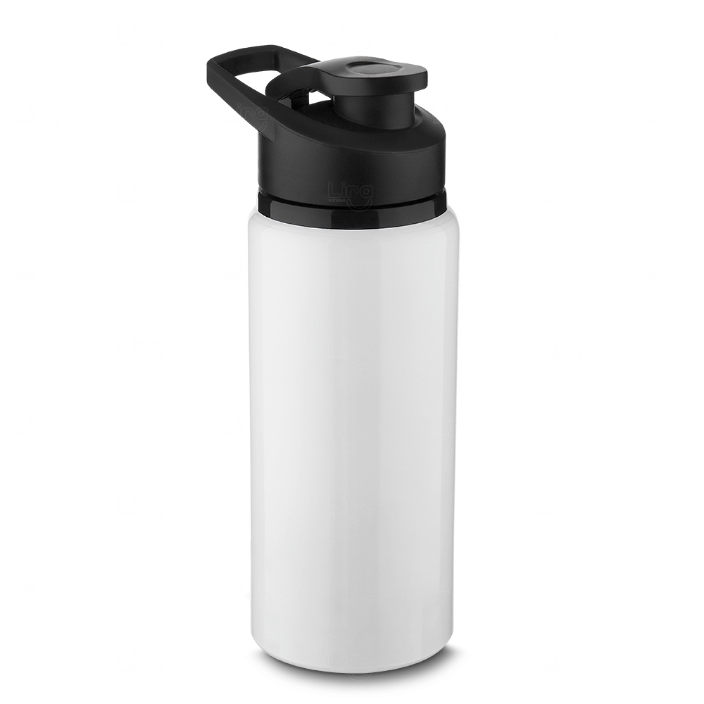 Garrafa de Alumínio Personalizada - 600ml | Lira Brindes