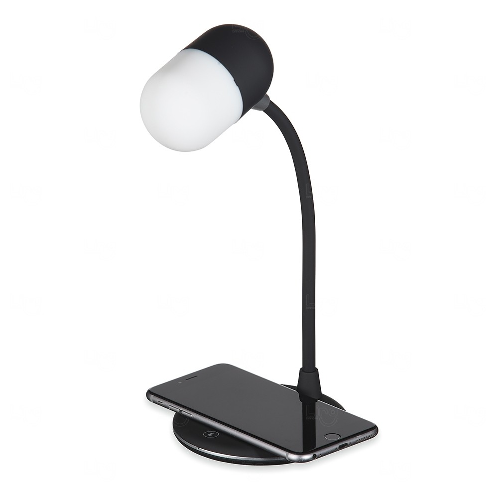 Luminária de Mesa com Carregador por Indução Personalizado Luminária de Mesa com Carregador por Indução Personalizado